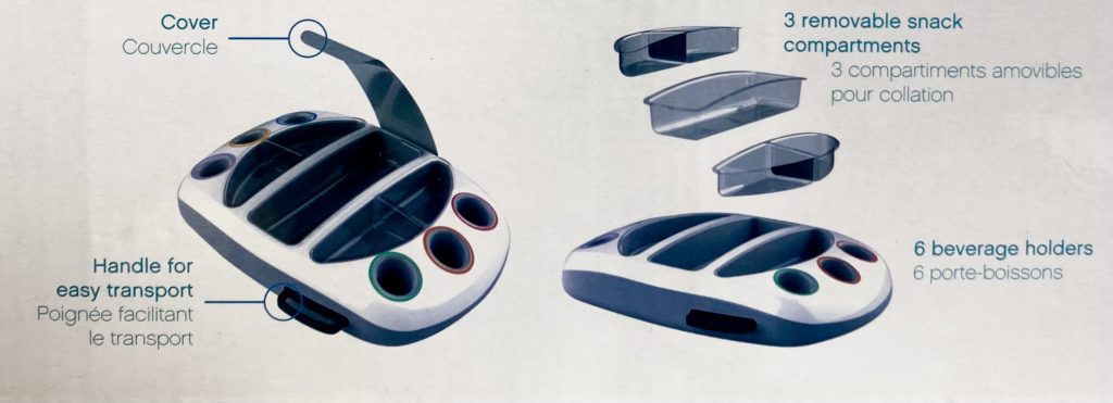 Inflatable Spa Bar - ProAqua | Size: 19.68″ x 16″, 6 Beer Can Holders ...